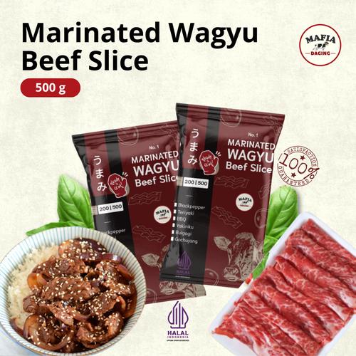 Promo [Mafia Daging] Marinated Wagyu Beef Slice 500g - Kab. Tangerang - Mafia Daging | Tokopedia