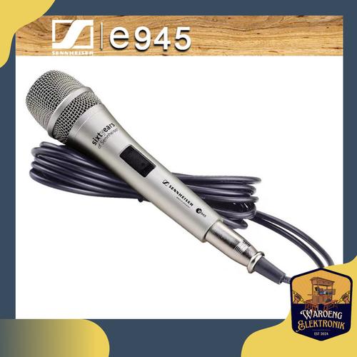 Jual mic kabel/Sennheiser/original e845 S/e945,wired microphone,mic ...