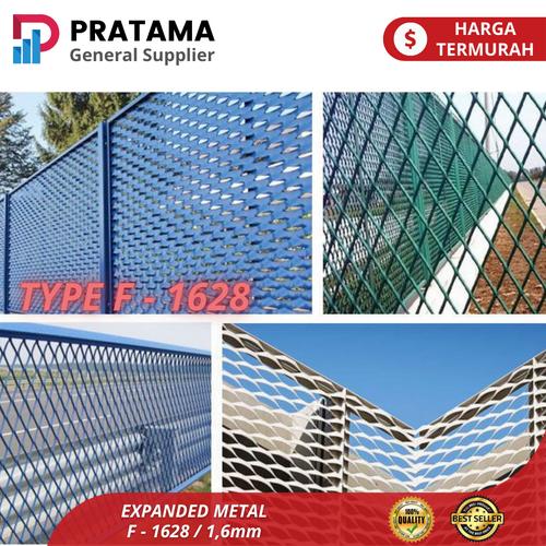 Jual Expanded Metal Mesh F 1628 ukuran 1.20 x 2.40m - Kawat Ram Besi - Kota Surabaya - Prima ...