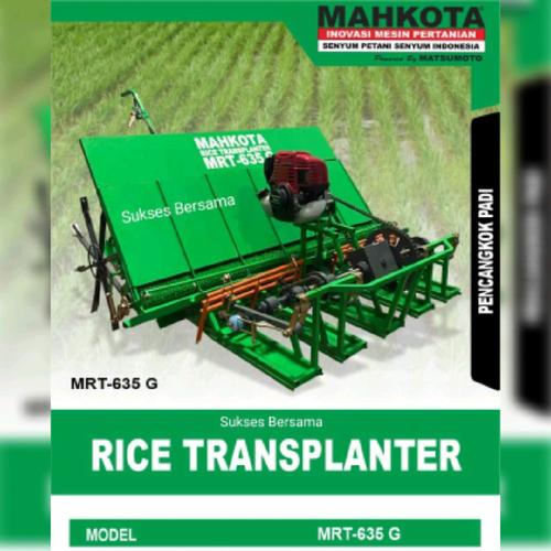 Jual Rice Transplanter / Tanam Padi Mahkota MRT-635G - Kota Surabaya ...
