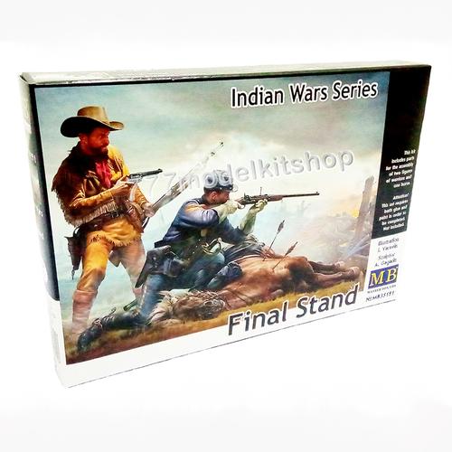Jual Master Box - Final Stand model kit figur koboi dan tentara Amerika ...