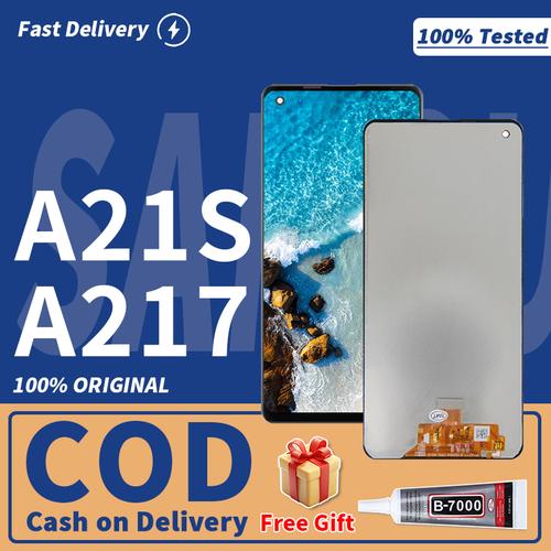 Promo 【ORIGINAL】LCD A21S / A217F / A217M / A217N Display Screen ...