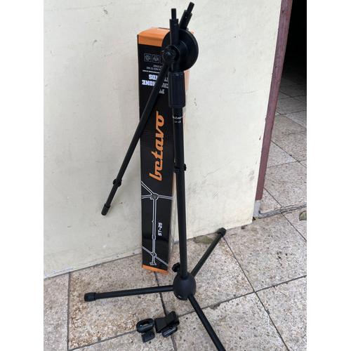 Jual Stand Cagak Mic Panjang Betavo ST-25 Double capit Mic Betavo ST-25 ...