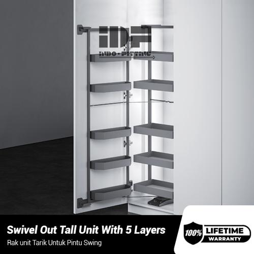 Jual IDF Rak Tarik Swivel Out Tall Unit 5 Layers untuk Pintu Swing ...