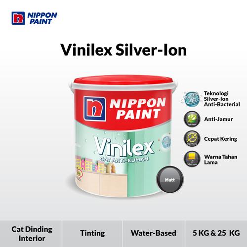 Jual VINILEX (SILVER-ION) (TINTING) -5KG- CAT ANTI-KUMAN NIPPON PAINT ...