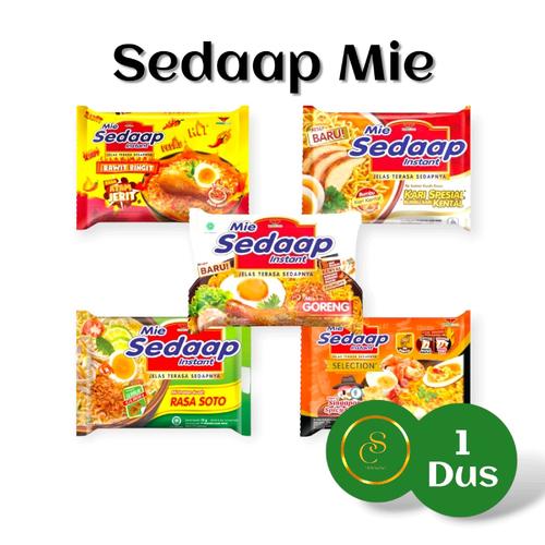 Jual Mie Sedaap Instan dengan Berbagai Varian Rasa - 1 Dus isi 40 pcs ...