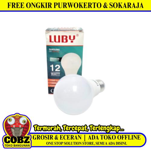Jual 12 WATT / LUBY LED Lampu Bohlam Bulb Moto Putih - Kab. Banyumas ...