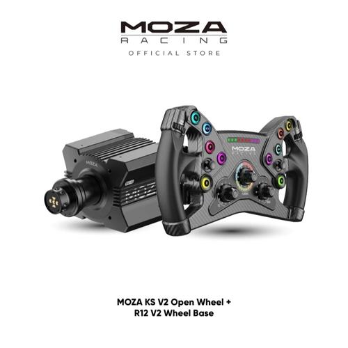 Promo MOZA Racing R12 V2 Direct Drive Wheel Base with KS V2 Open ...