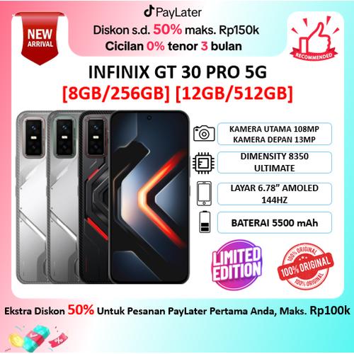 Promo Infinix GT 30 PRO 5G [8/256GB] [12/512GB] | Mediatek Dimensity ...