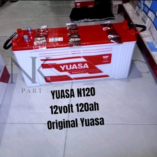 Jual Aki Accu Mobil dan Genset Yuasa N120 12v 120Ah Original Aki Basah - Jakarta Timur - NK Part ...