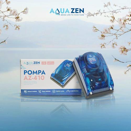 Jual AQUAZEN AZ - 410 Pompa Gelembung Udara Akuarium Mesin Aerator Aquarium 2 Lubang - Jakarta ...