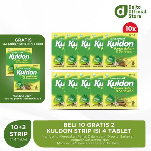 Promo Kuldon Tablet Herbal GRATIS Hadiah Special - Meredakan Panas ...