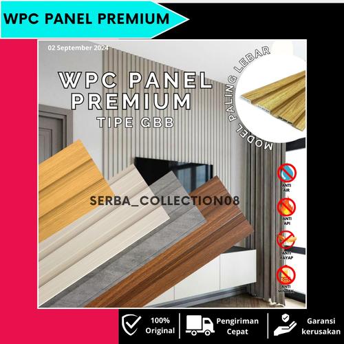 Promo WPC Panel (PREMIUM) Panjang 3 dan 1 meter / WPC Panel Tipe GBB ...