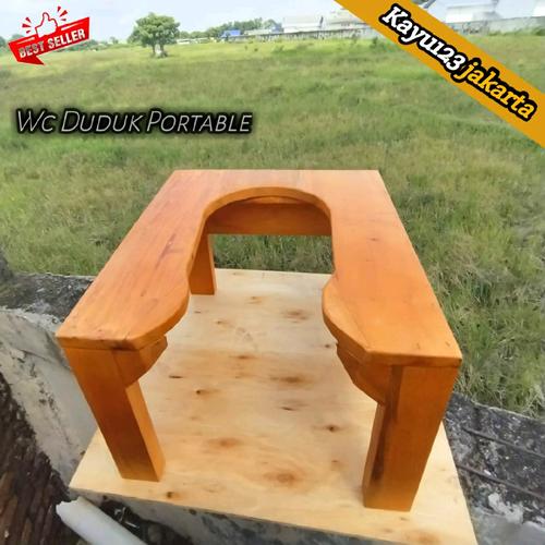 Jual WC DUDUK LANSIA | Kursi toilet jongkok bangku kayu closet (004 ...