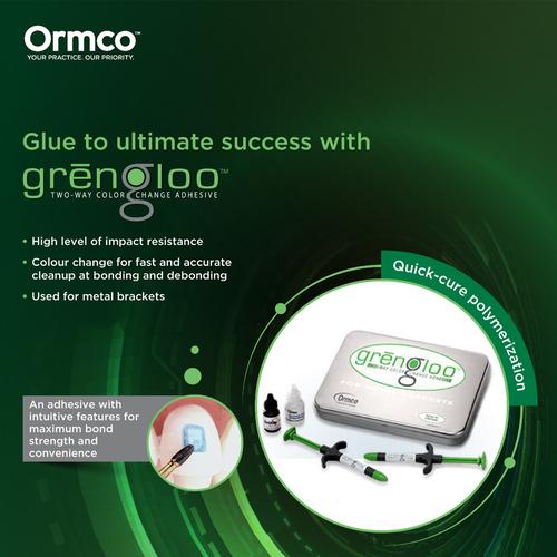 Jual Ormco Grengloo Green Glue for Metal Bracket Attachment Teeth ...