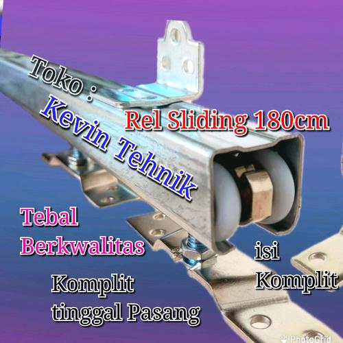 Jual Rel Sliding J3 180 cm, Rel Pintu Geser, Rel Pintu Sliding 180 cm ...