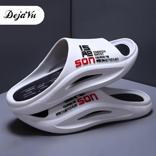 Promo Dejavu Sandal Pria Kekinian Slip On Jelly Elastis Ringan Sandal ...
