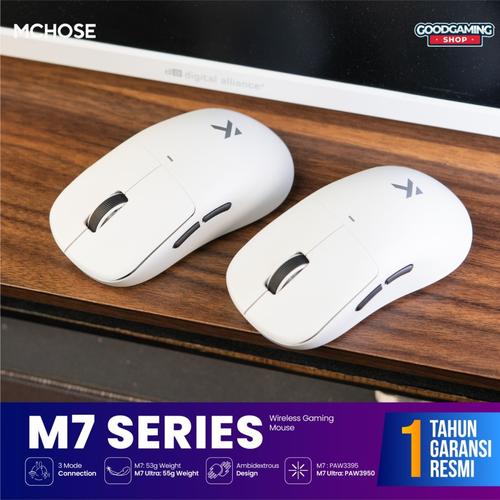 Promo MCHOSE M7 / M7 ULTRA / M-7 ULTRA Series Large-Sized Wireless Up To 42000 DPI Gaming Mouse ...