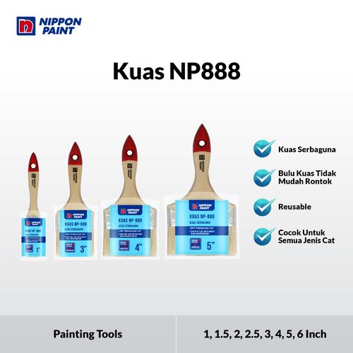 Jual NIPPON KUAS NP888 - KUAS SERBA GUNA - PAINTING TOOLS - 4 Inch ...