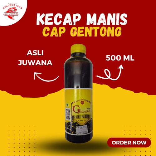 Jual Kecap Gentong Botol 500 ml Manis Gurih Khas Juwana Pati - Kab ...