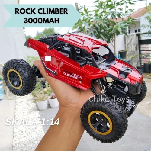 Jual Mainan Mobil Remote Control 4WD Rock Crawler LED 3000MAH - ASR ...