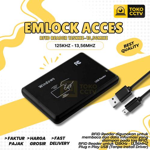 Jual RFID Reader Proximity-Mifare IC+ID , RFID 125Khz-13.56Mhz Alat ...