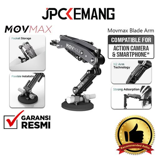 Promo Movmax BLADE ARM Car Mount with Vibration Reducing Arm for Action ...
