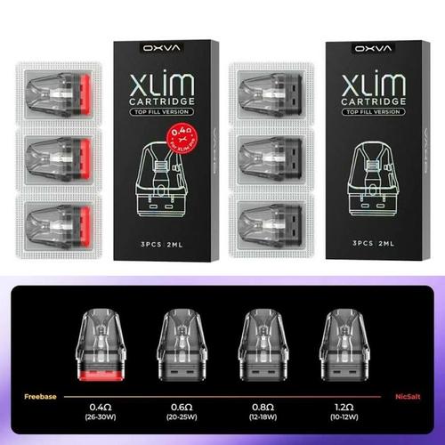 Jual CARTRIDGE XLIM PRO V3/PRO 0.4 0.6 0.8 1.2 OHM by Oxva - 0.8 ohm ...