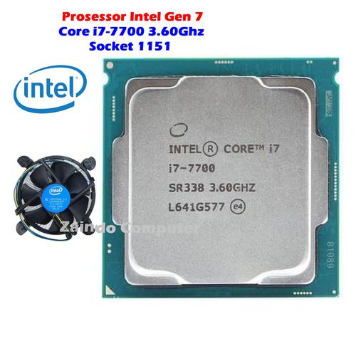 Promo PROSESSOR INTEL CORE I7 7700 3.6 GHZ GEN 7 KABYLAKE SOCKET 1151 - PROCESSOR INTEL CORE I7 ...