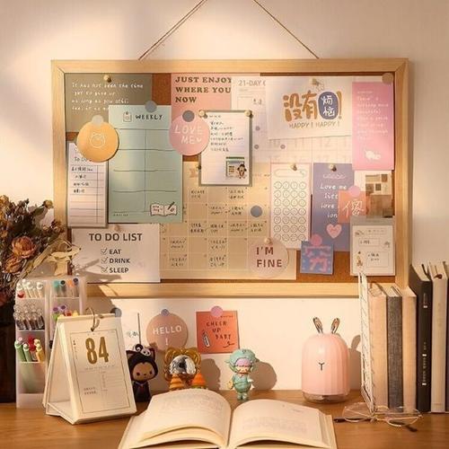Jual (TERMURAH) MDF Board 30x40 Mading kamar aesthetic dekorasi meja ...