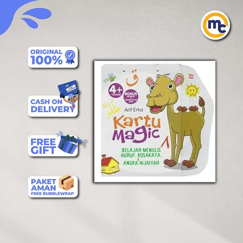 Jual KARTU MAGIC BELAJAR MENULIS HURUF, KOSAKATA & ANGKA HIJAIYAH ...