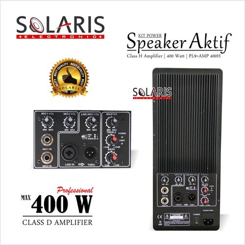Jual Power Speaker Aktif 400 Watt Bi-Amp Amplifier PL62 - Jakarta Barat ...
