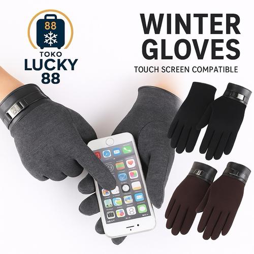 Jual TOKO LUCKY 88 XQ8021 Glove Touchscreen Man Sarung Tangan Thermal ...
