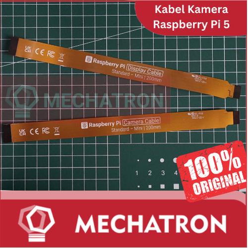 Jual Kabel Kamera Display Raspberry Pi 5 FFC/FPC Jumper Cable Original - Camera, 50cm - Kota ...