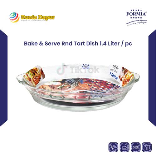 Jual Formia Penyaji Bake & Serve Round Tart Dish 1.4 L / pc - Jakarta Utara - Dapur Id | Tokopedia