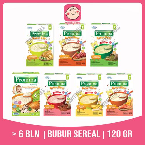 Promo PROMINA BUBUR CEREAL BUBUR BAYI 6+ BOX 120GR PROMINA BC MPASI ...