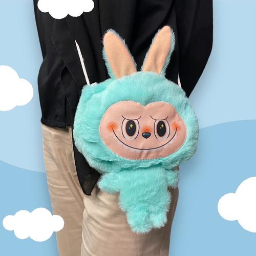 Jual Dapat 6 !! Tas Labubu Selempang Full Body/ Tas Anak/ Tas Labubu ...