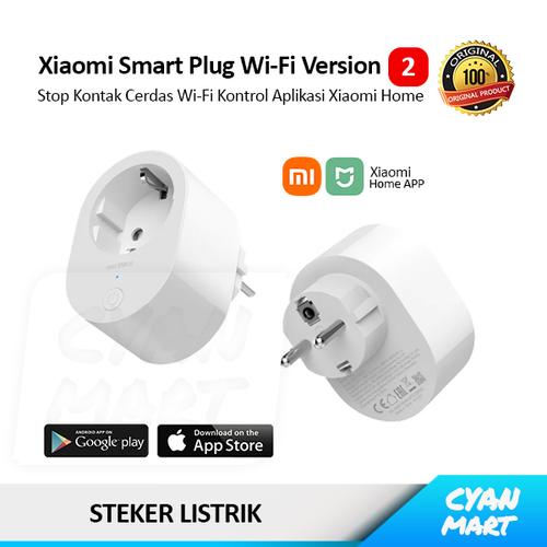 Promo Xiaomi Smart Plug 2 Wi-Fi Steker Listrik Stop Kontak Pintar ...