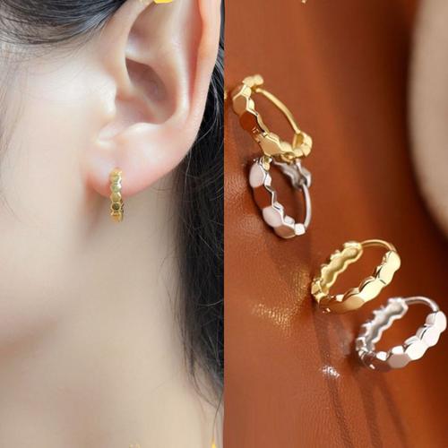 Promo Anting Bulat Mini Anting Kecil Anting Lingkaran 1 cm Anting ...