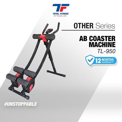 Promo TOTAL FITNESS AB Coaster Machine Tl-950 Alat Olahraga Latihan ...