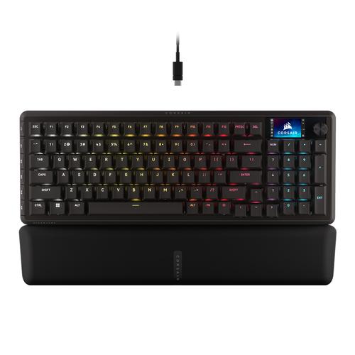 Promo CORSAIR VANGUARD 96 Mechanical Gaming Keyboard with Vibrant LCD ...