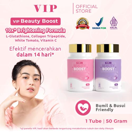 Promo VIP Beauty Boost 10x Brightening Formula Rasa Mix Berry Dan ...