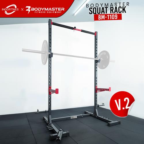 Promo BODYMASTER Squat Rack BM-1109V2 Power Pull up bar Tower Bench ...