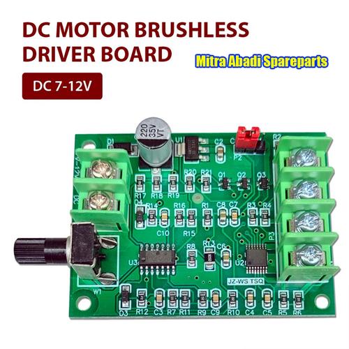 Jual DC Motor Brushless Driver Board 7-12V / Optical Hard Disk Motor ...
