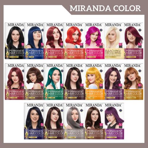Promo Miranda Hair Color 30ml/Pewarna Rambut - MC-20 Smokey Ash ...