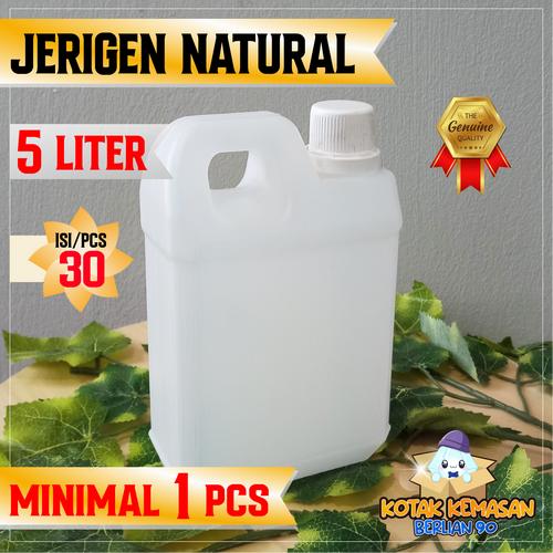 Promo Isi 1 Pcs Jerigen 5 Liter Botol Jerigen 5000 ml Botol Minyak ...