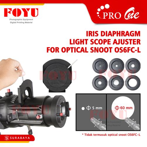Promo Iris Diaphragm Diafragma Light Scope Ajuster Optical Snoot Projector Proyektor Self Studio ...