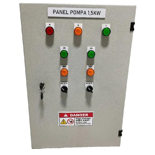 Jual panel listrik - pengaman pompa - panel pompa listrik 3phase 1,5kw ...