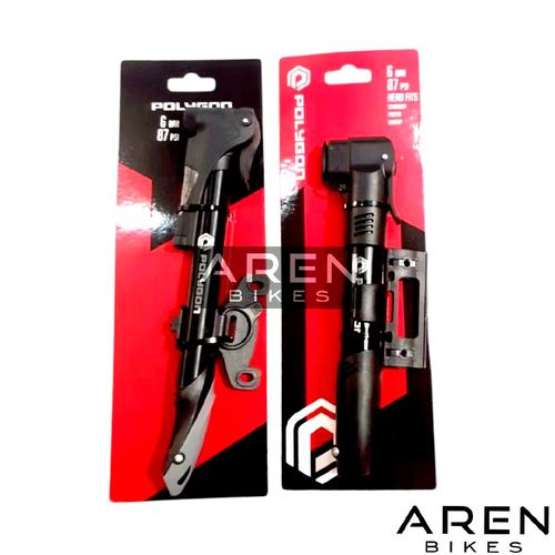 Jual POMPA TANGAN SEPEDA POLYGON MINI AIR LITE HAND PUMP AIR MAXI TWO ...