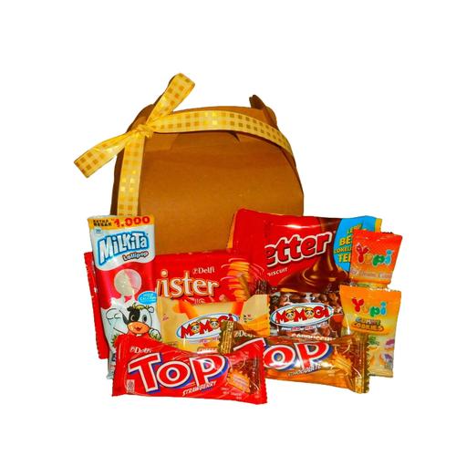 Jual Snack Box Mini - Hampers Jajanan Murah Cocok Untuk Hadiah ...